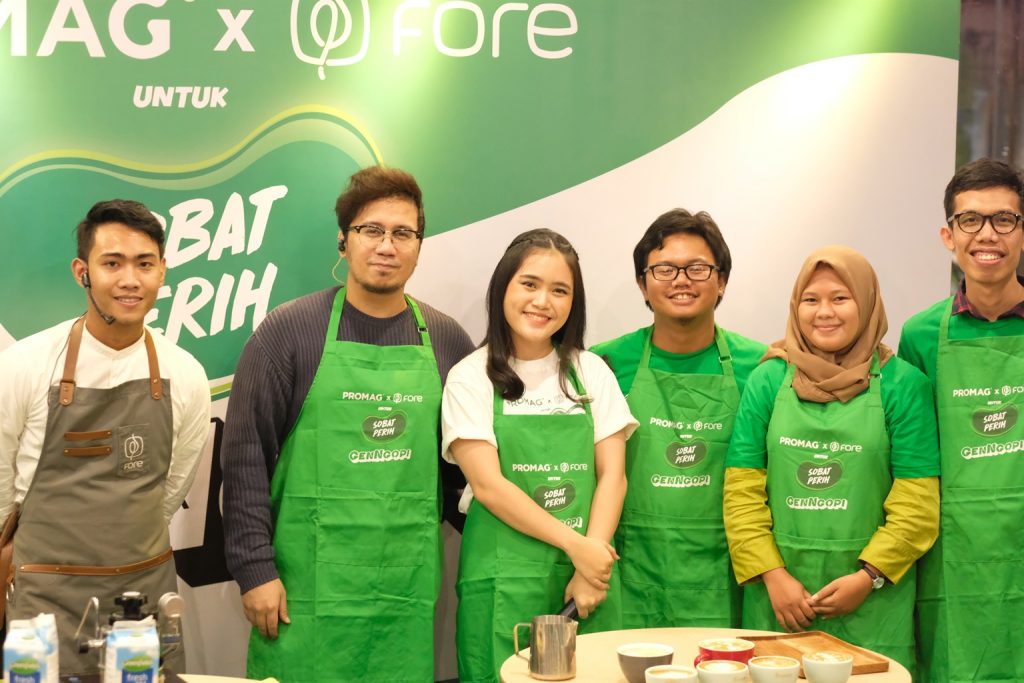 Fore Coffee dan Promag Ajak Sobat Perih Bikin Latte Art dan Nyanyi ...