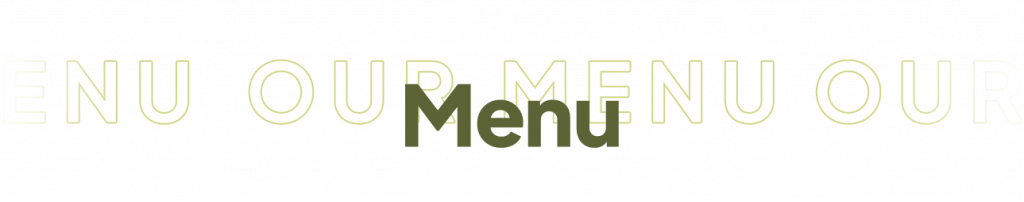 Menu - Fore Coffee